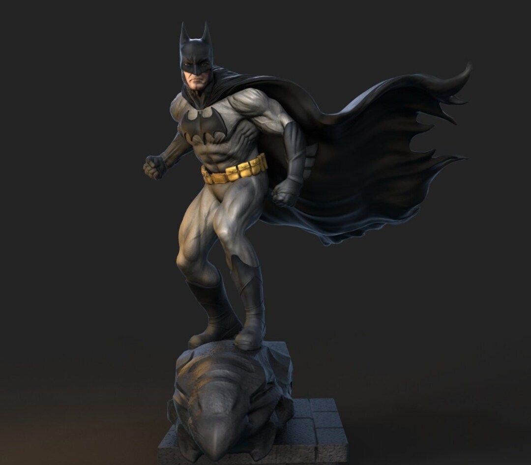 Batman 3D STL File High Quality 3D Printers - Etsy