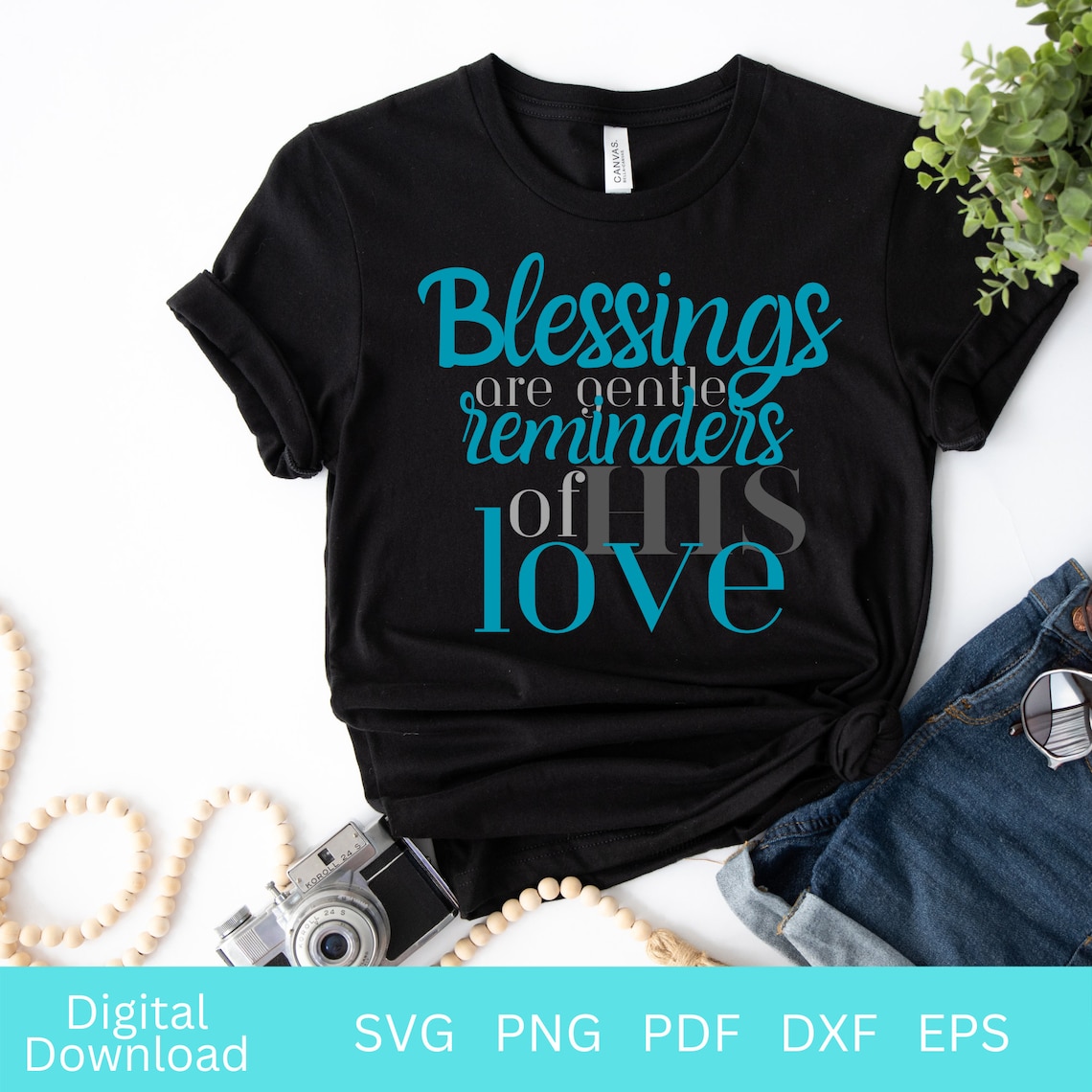 Blessings Svg, Blessings Shirt Svg, Grateful Svg, Faith Svg ...