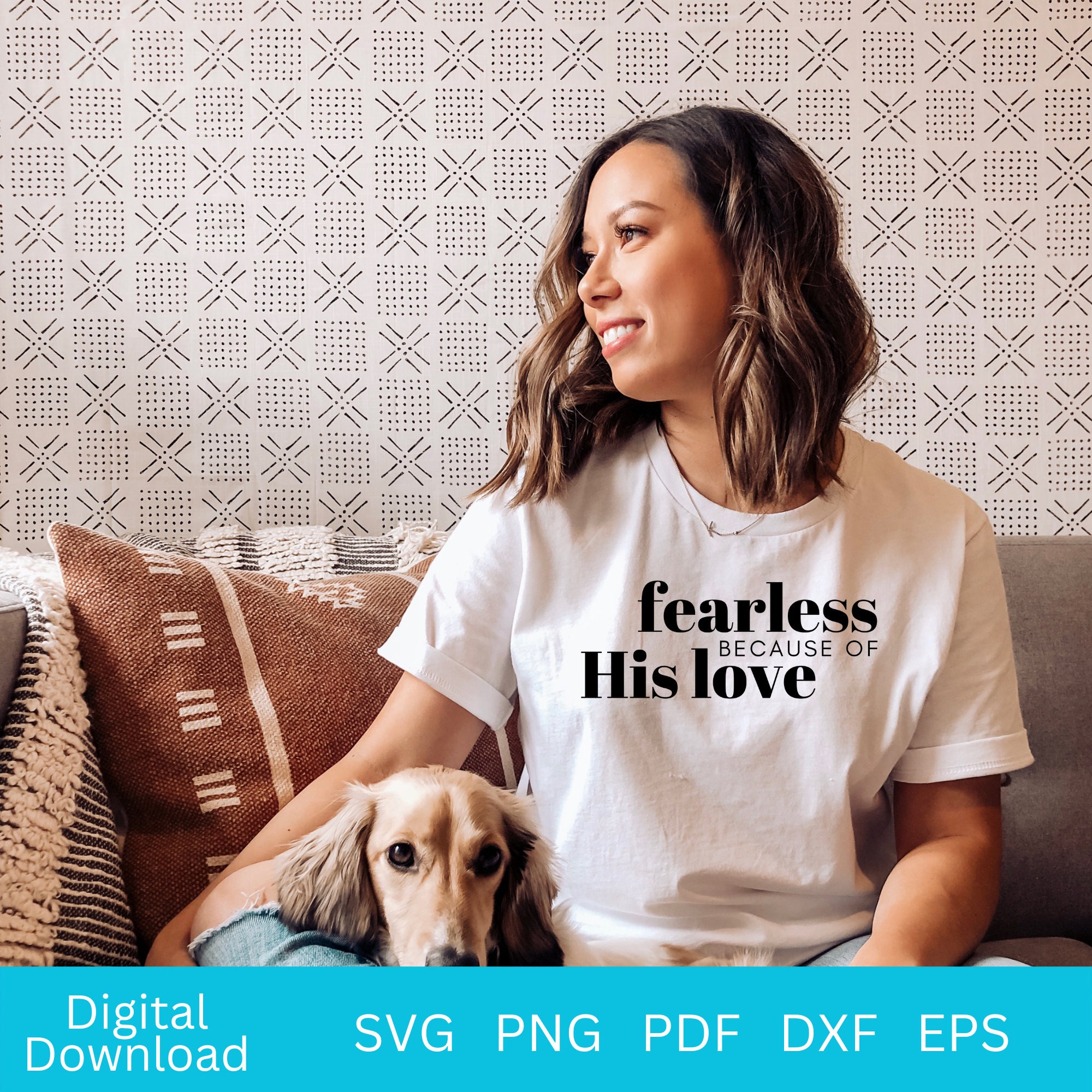 Fearless Svg, Christian Svg, Sublimation Svg, Religious Svg, Faith SVG ...