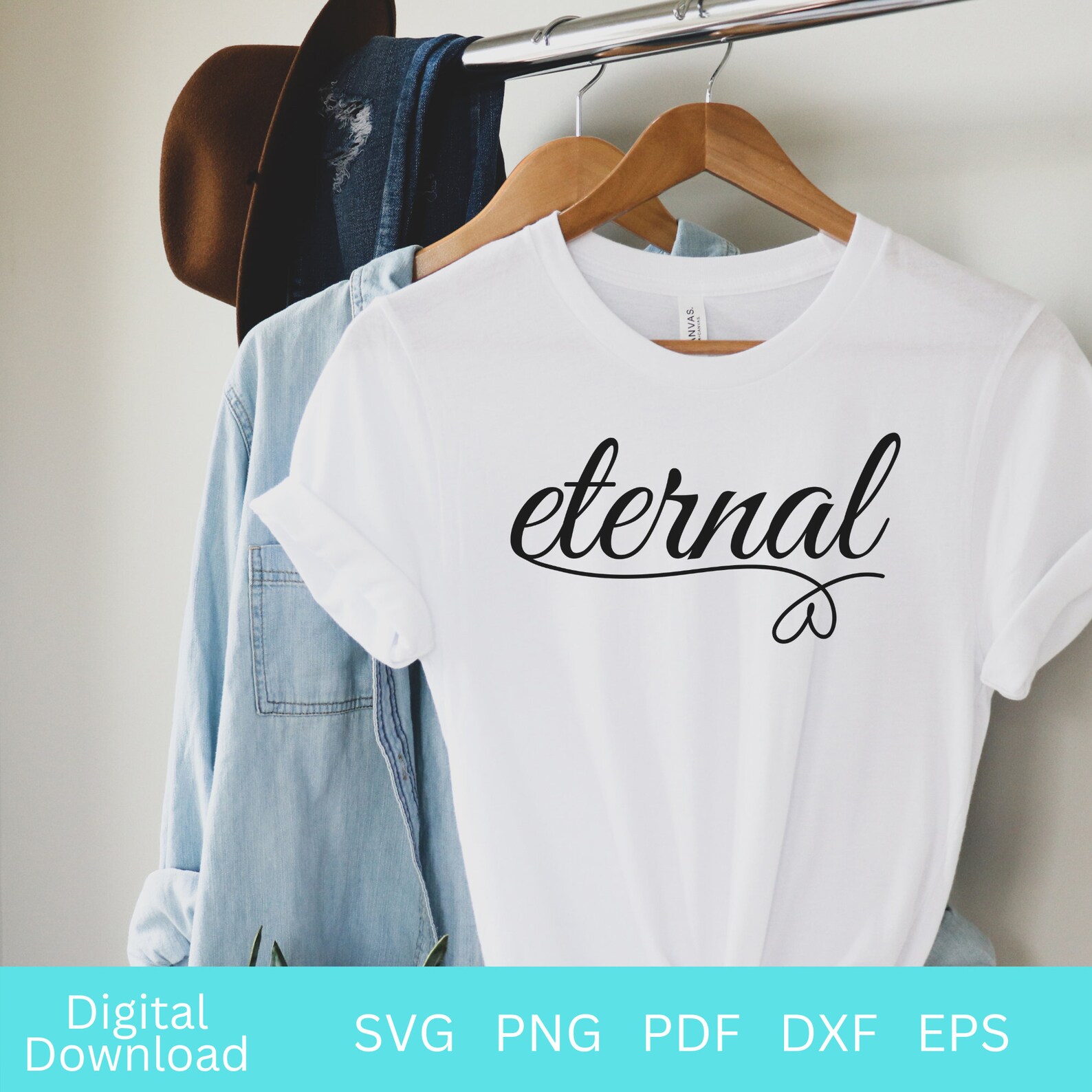 Eternal Svg, Eternal Shirt Svg, Christian Svg, Faith Svg, Religious Svg ...
