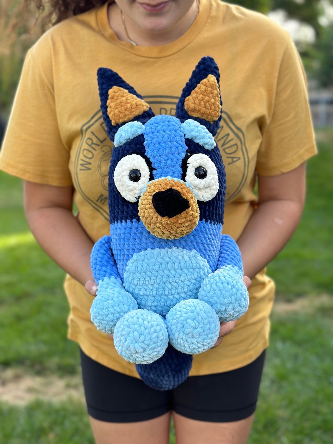 Crochet Bluey - Etsy