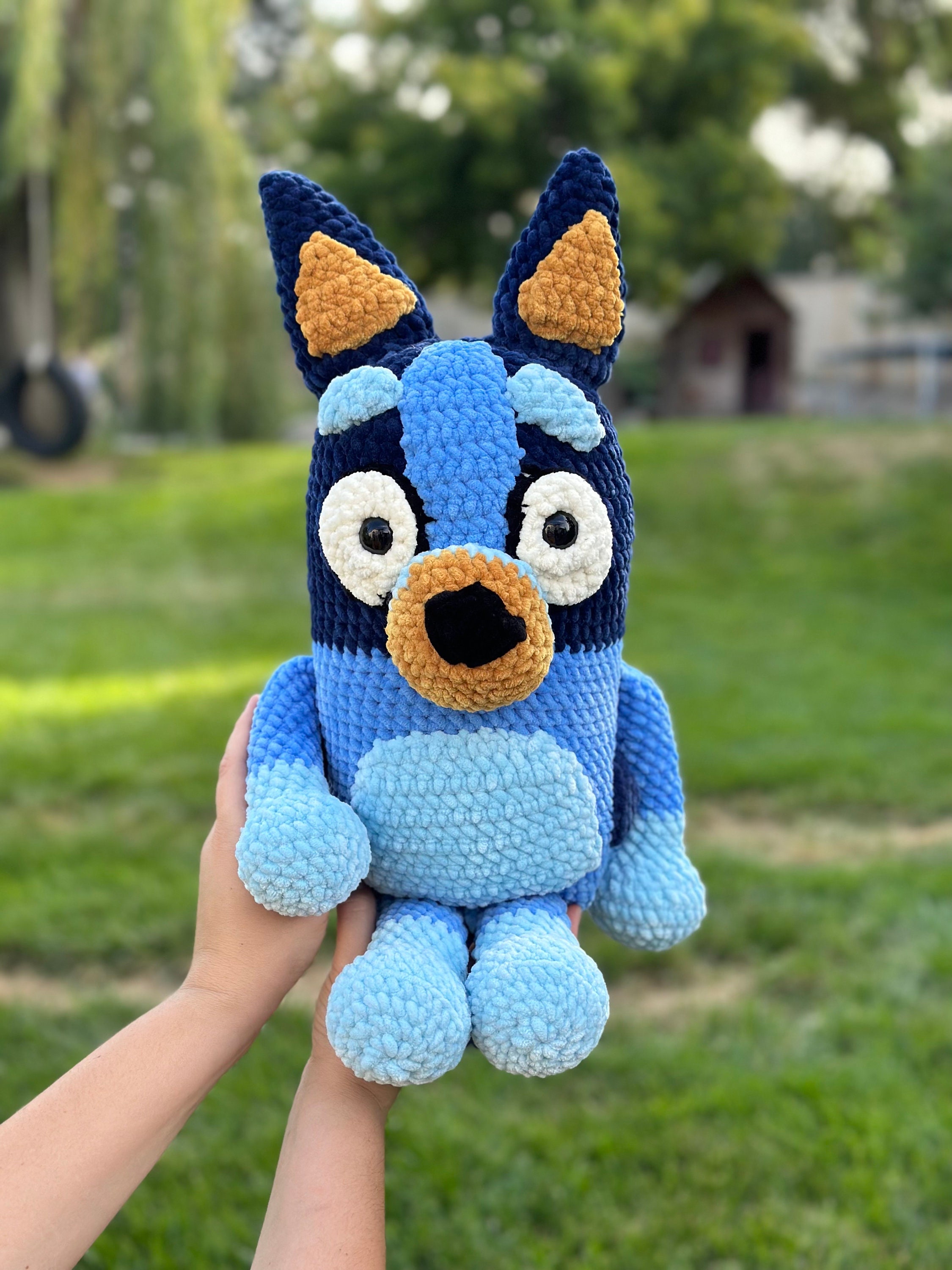 Crochet Bluey - Etsy