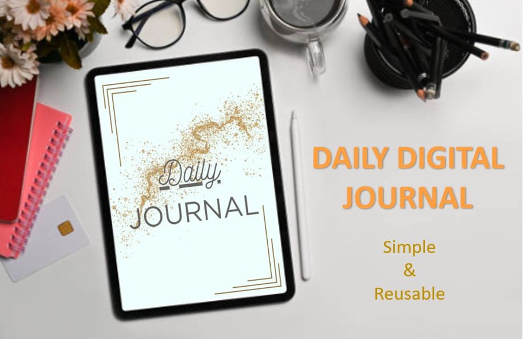 Simple Digital Journal : Your Personal Daily Journal for - Etsy