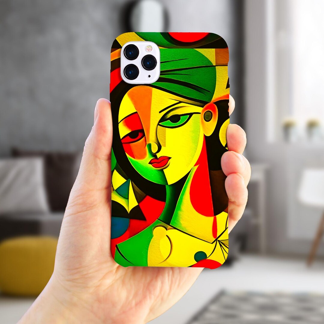 Cubist Print VG4, Slim HD Case, Full Wrap Technology, Crafted From ...