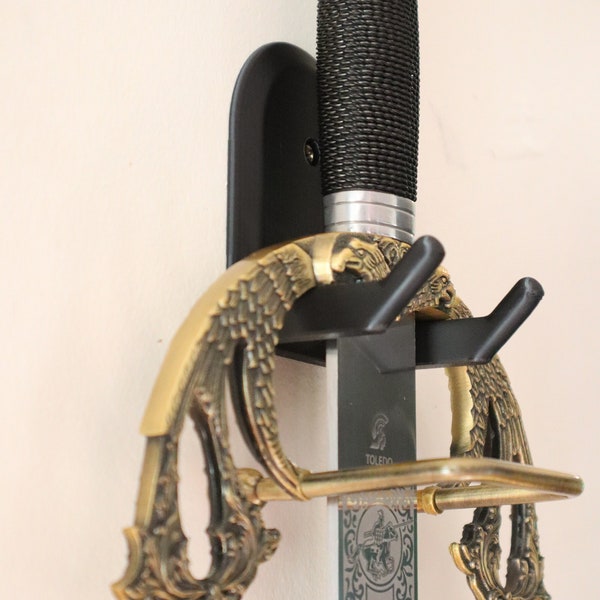 Wall Mount Sword Vertical - Etsy