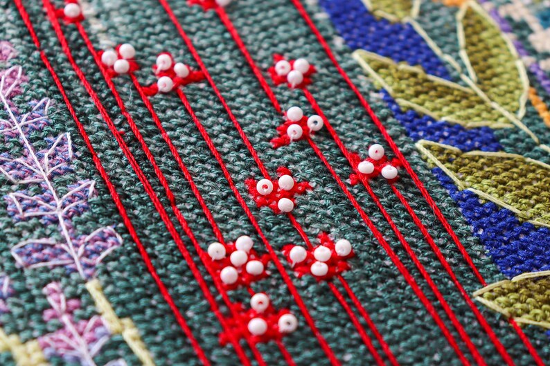 Cross-stitch Kit Dense Forest - Etsy