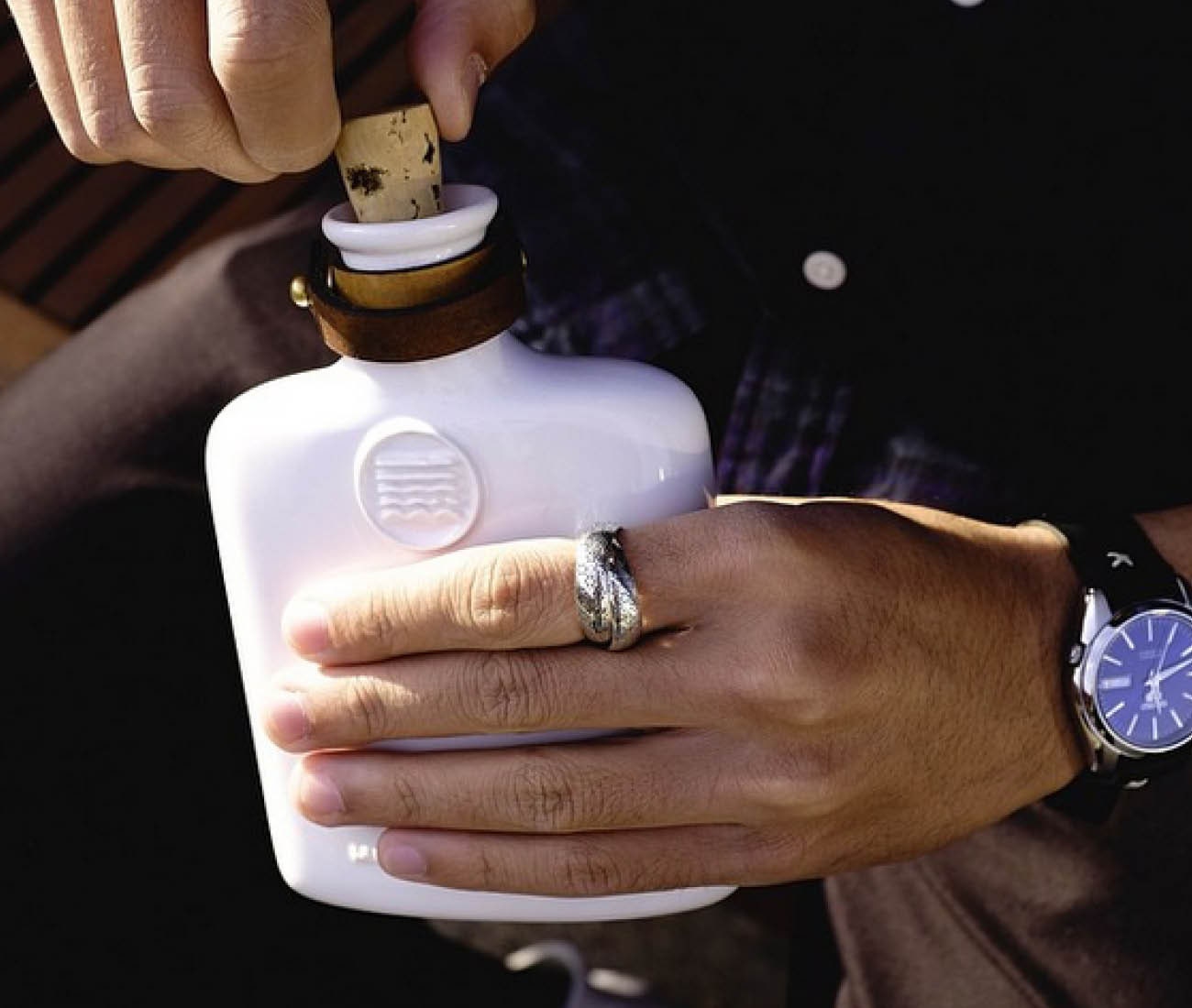Ceramic Flask - Scratch & Dent - Ivory - Etsy