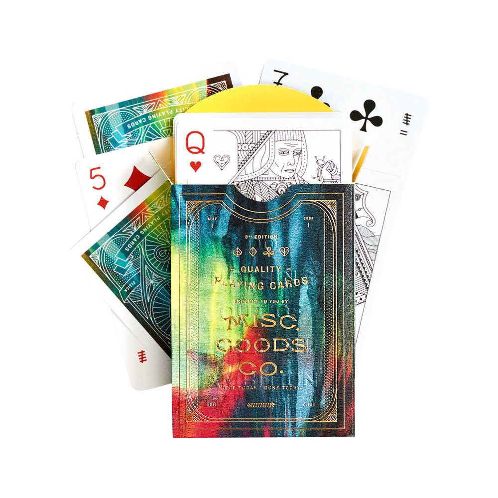 Premium Playing Cards - Scratch & Dent - Cina - Etsy
