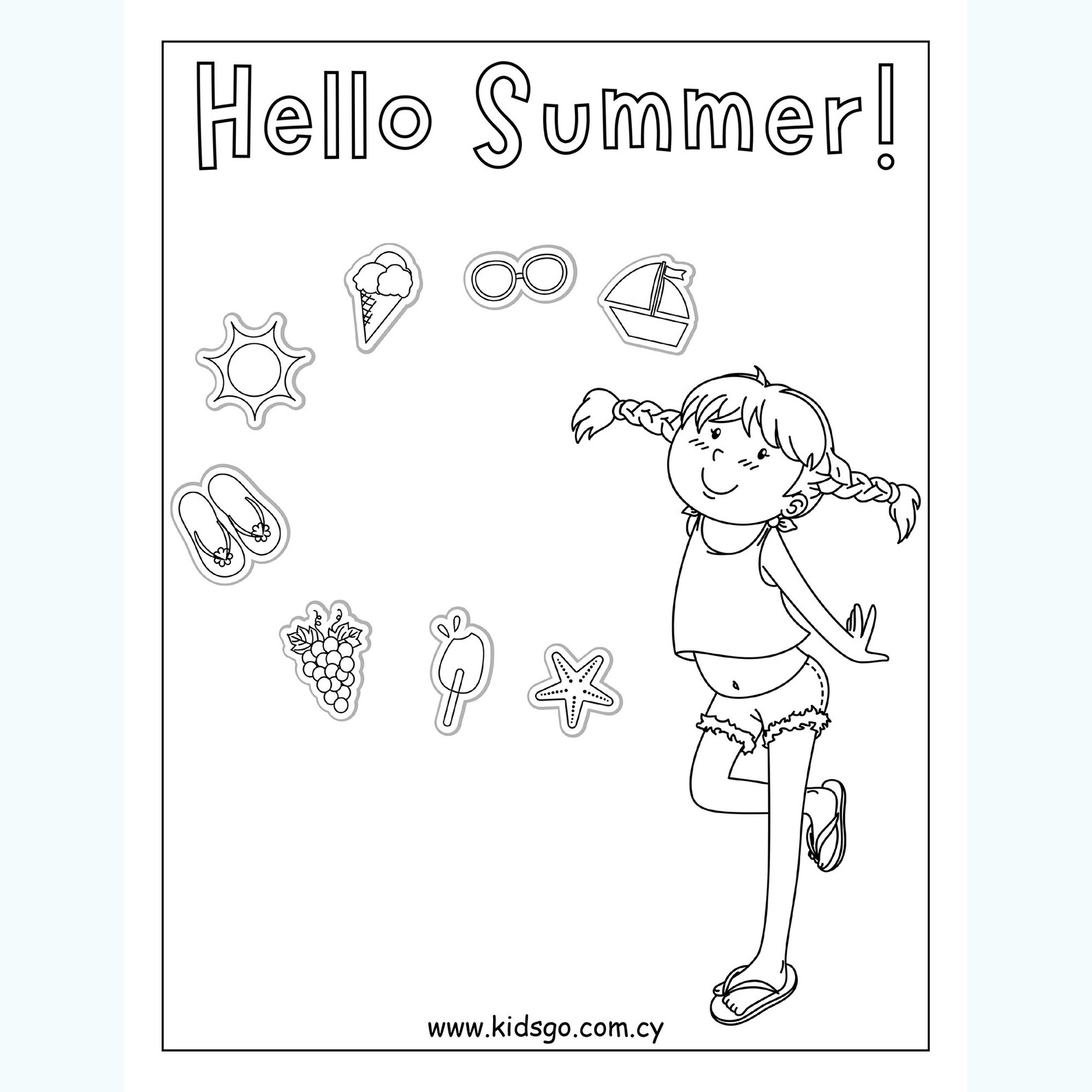 15 Printable Coloring Pages for Kids, Toddlers, Preschoolers, Coloring ...