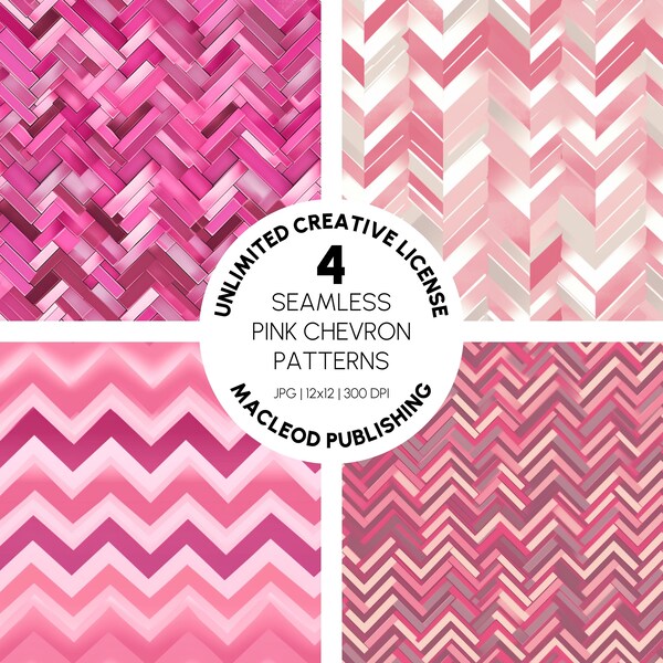 Pink Chevron - Etsy