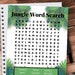 Jungle Word Search, Animal Word Search, Environment Word Search, Word ...