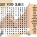 Desert Word Search, Environment Word Search, Word Search for Kids ...