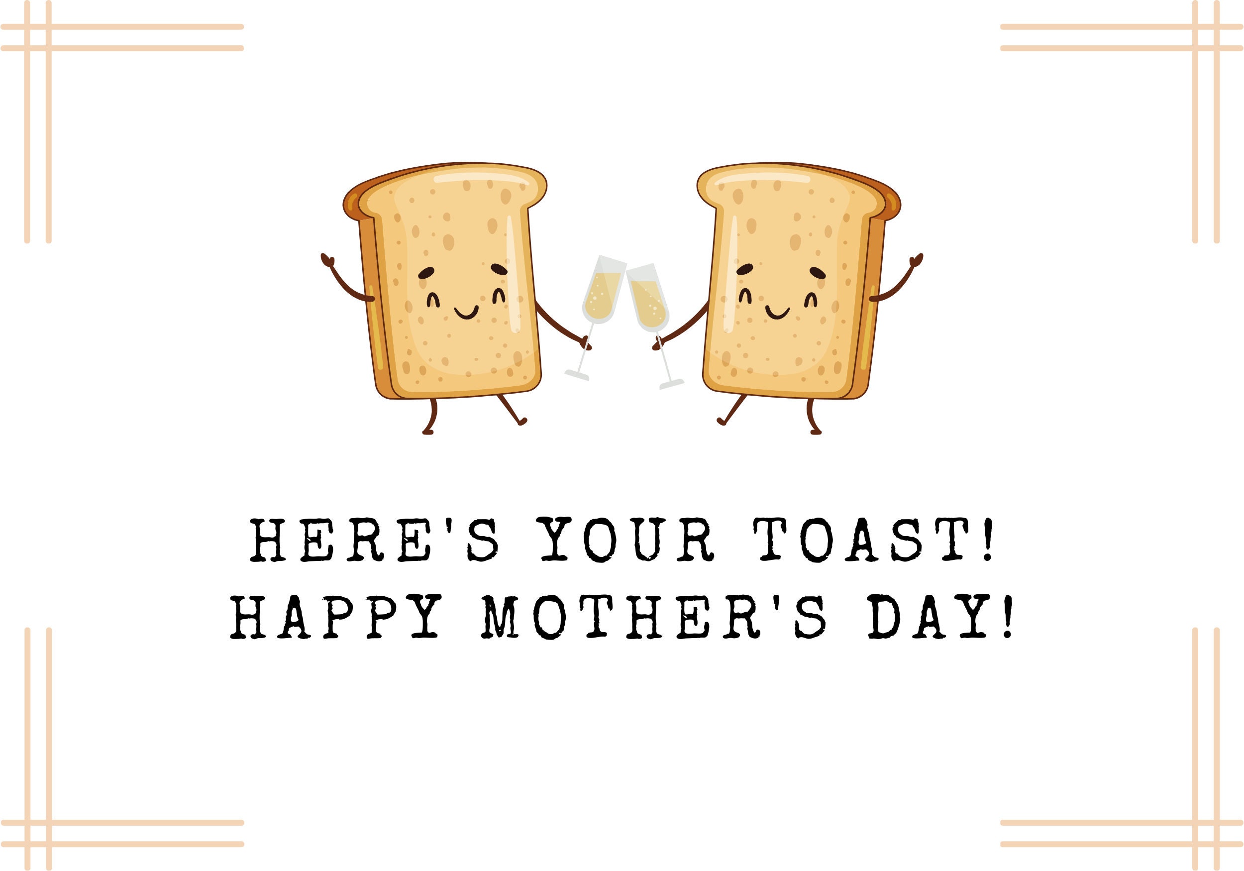 Cute Mother's Day Card, Printable Mother's Day Card, Silly Mother's Day ...