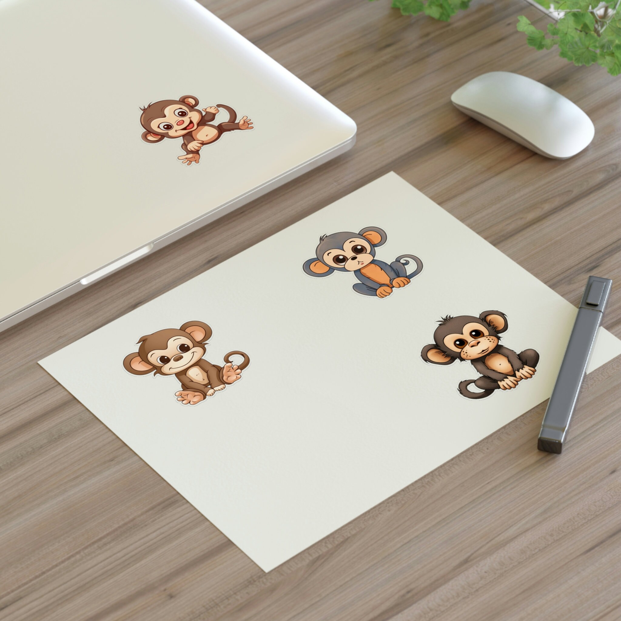 Monkey Stickers | Monkey Sticker Pack | Monkey Sticker | Monkey Digital ...