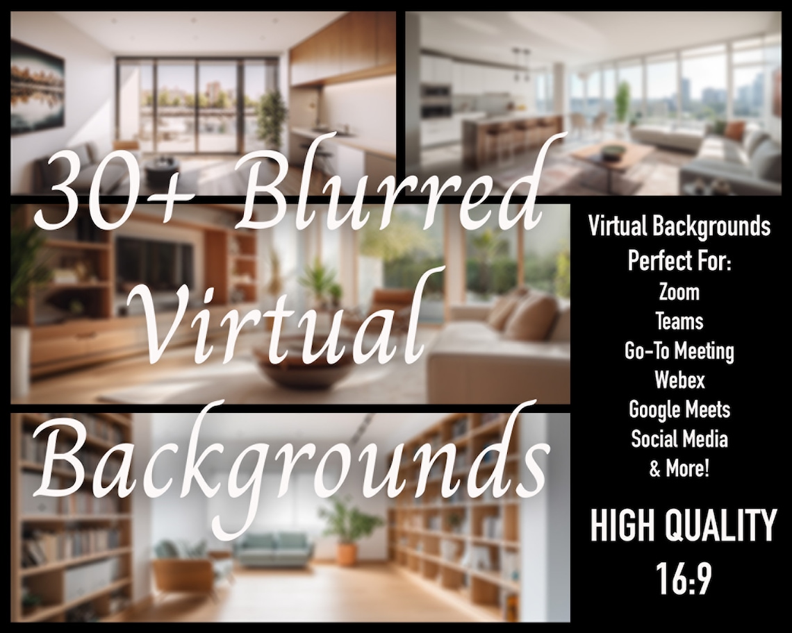 Zoom Backgrounds | Blurred Background | Virtual Backgrounds | Zoom Blur ...