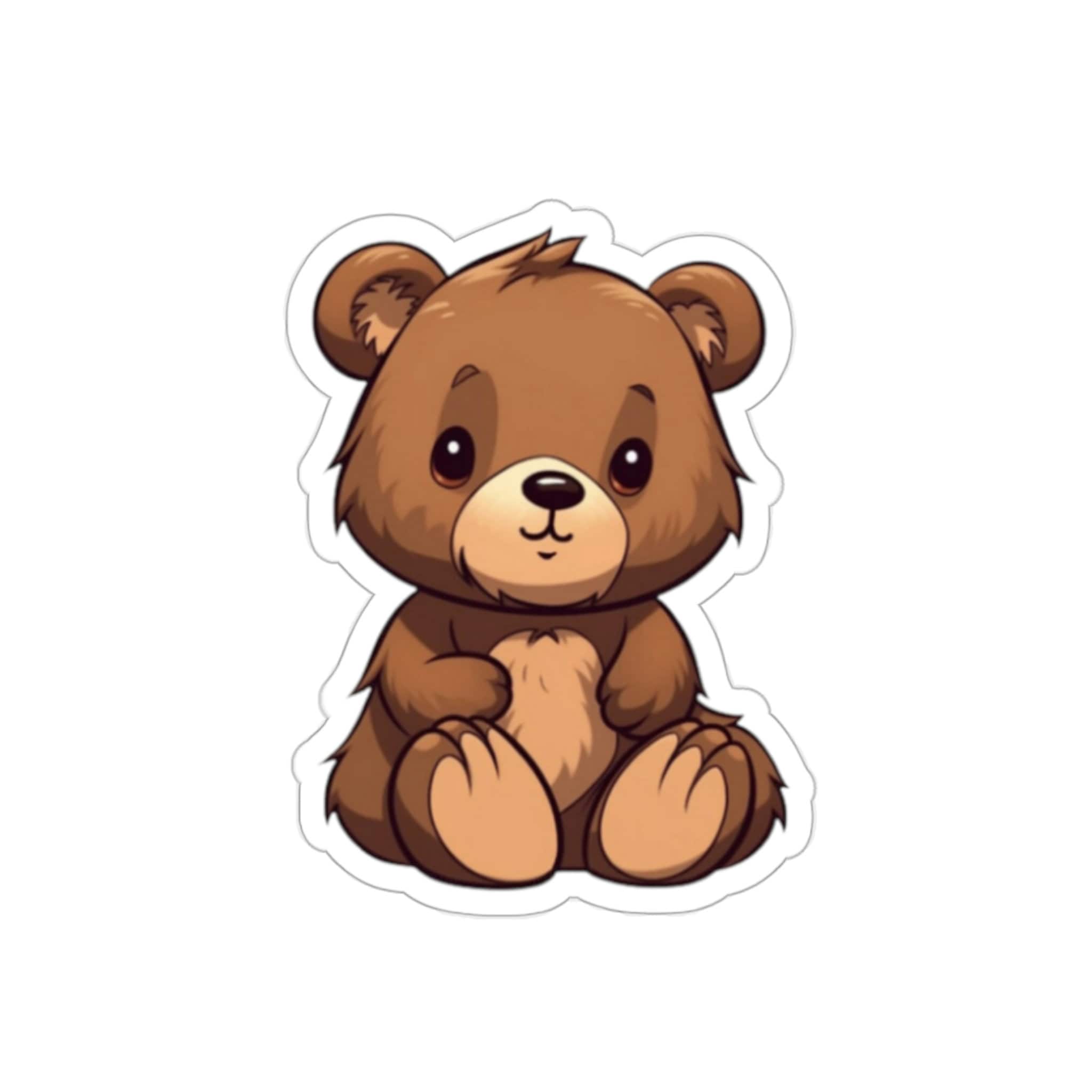 Teddy Bear Sticker | Bear Sticker | Cute Teddy Bear Sticker | Teddy ...