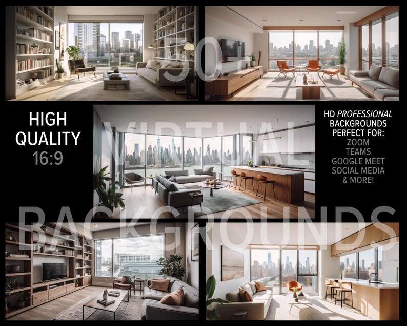 Virtual Background | Zoom Background | Digital Backgrounds | Home ...