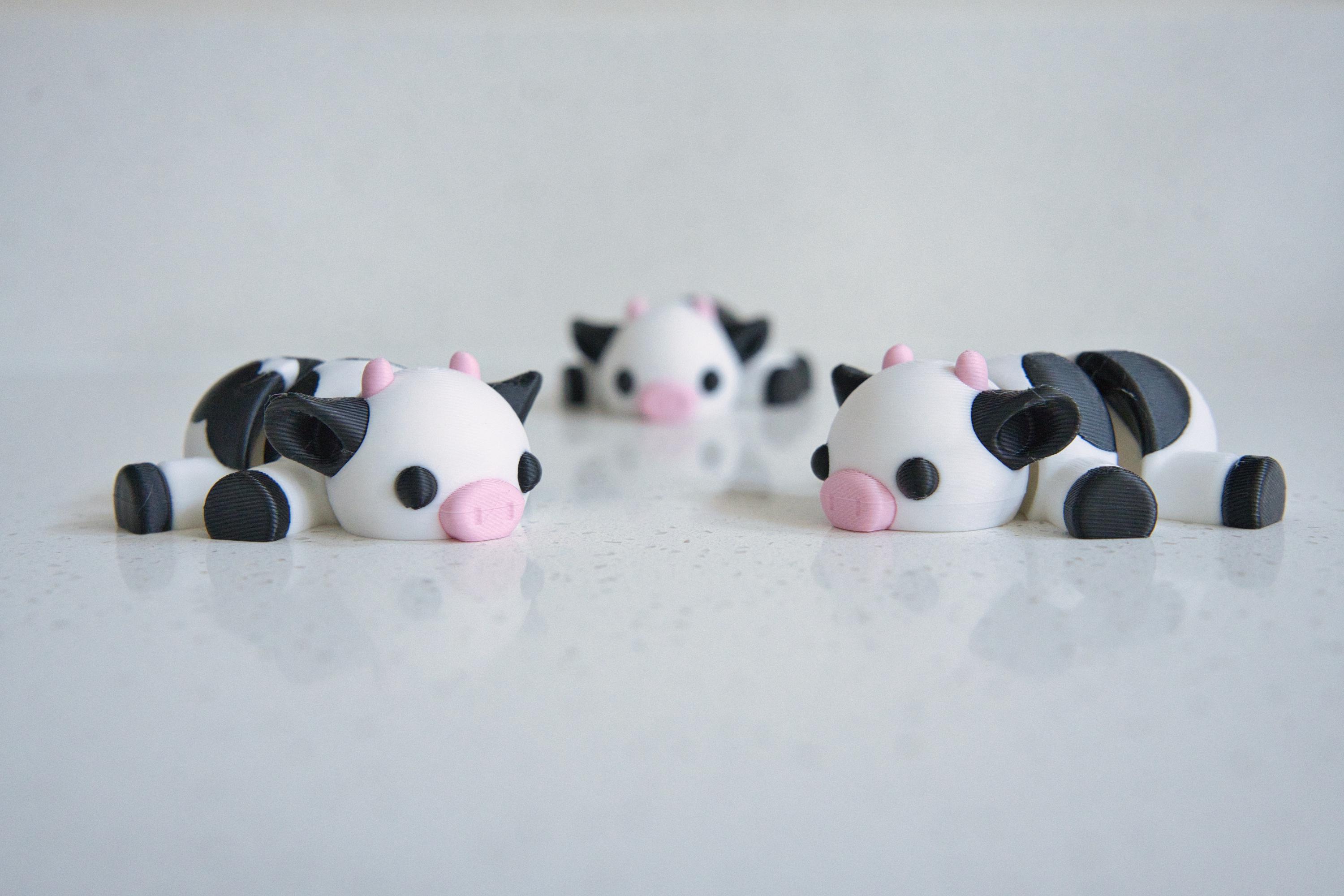 Wiggly Critters Collection - 3D Printed Flexible Animal Figures - Fun and Quirky Desk ...