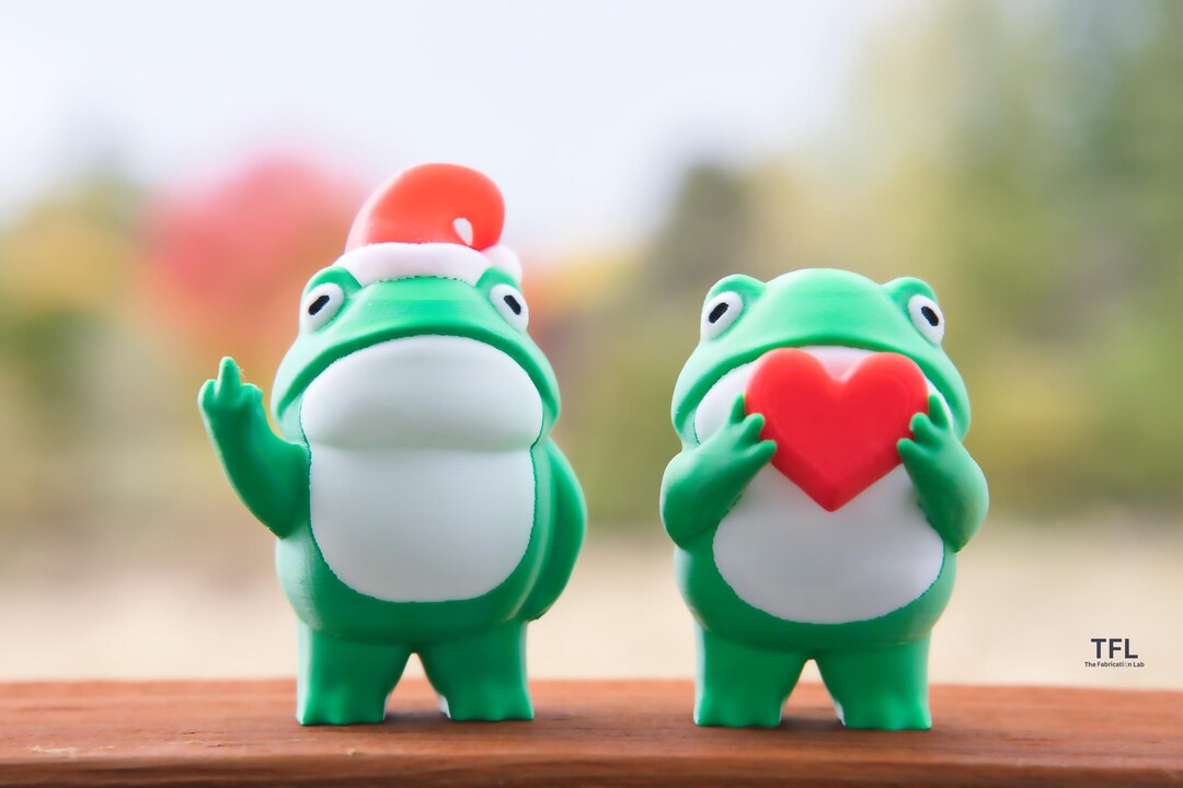 Frogs of Christmas Cheer: Naughty & Nice Frogs (naughty Frog Ornament ...