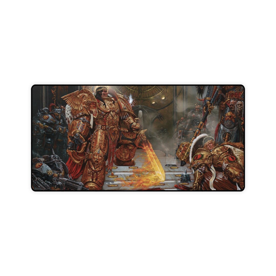 War Hammer 40k Emperor of Man Horus Herresy Mousepad Desk Mats - Etsy