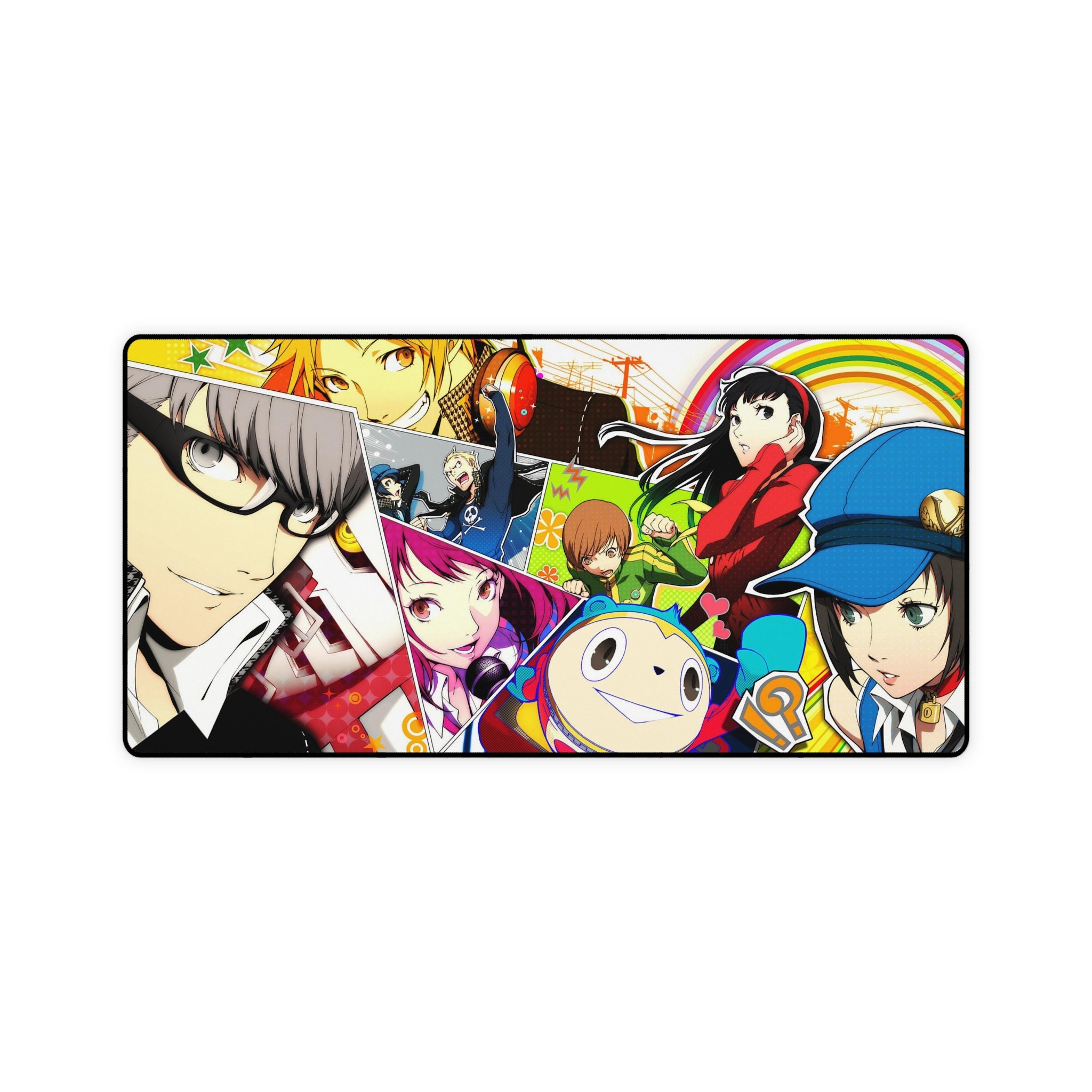Persona 4 Anime XL Mousepad Desk Mats - Etsy