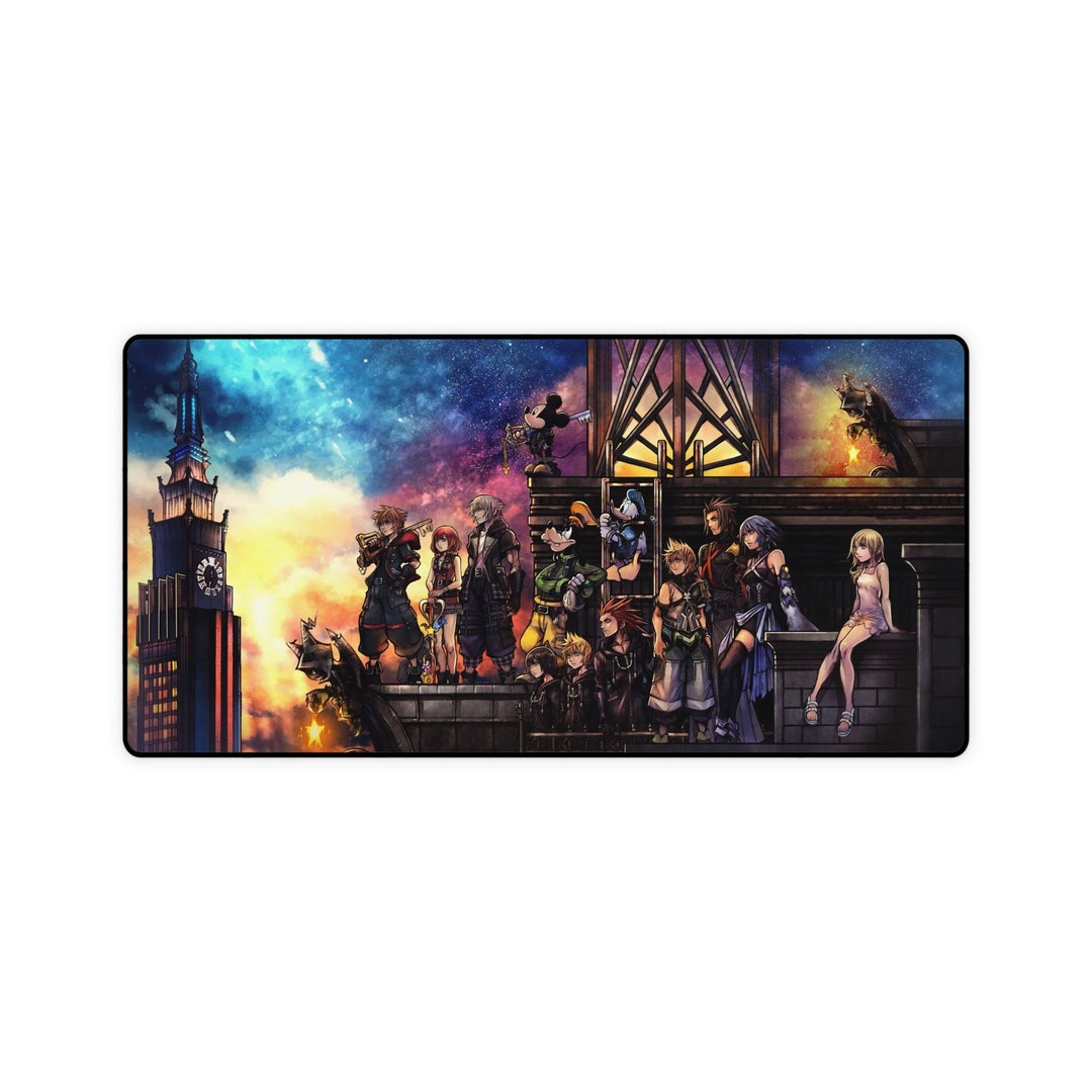 Kingdom Hearts Mousepad Desk Mats - Etsy