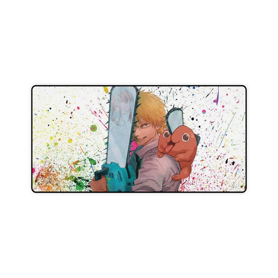 Chainsaw Man Denji Custom Anime Mouse Pad Desk Mats - Etsy
