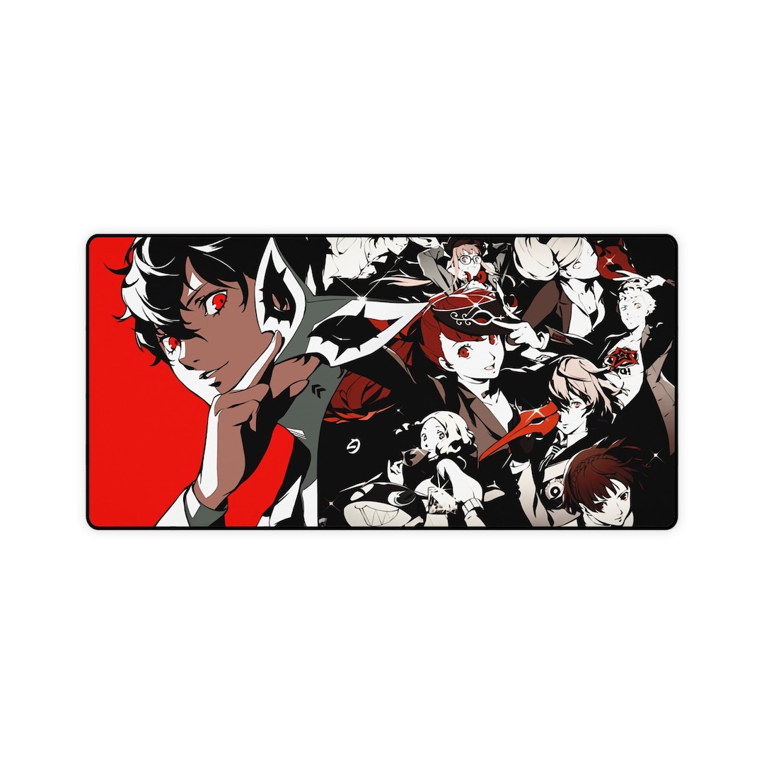 Persona 5 Custom Anime and Video Game Mouse Pad Desk Mats - Etsy