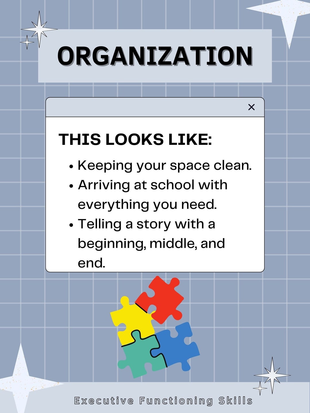 Executive Function Posters - Etsy