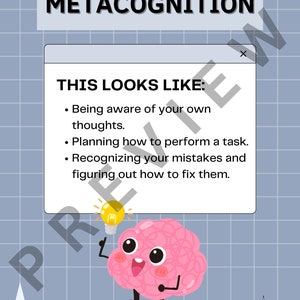 Executive Function Posters - Etsy