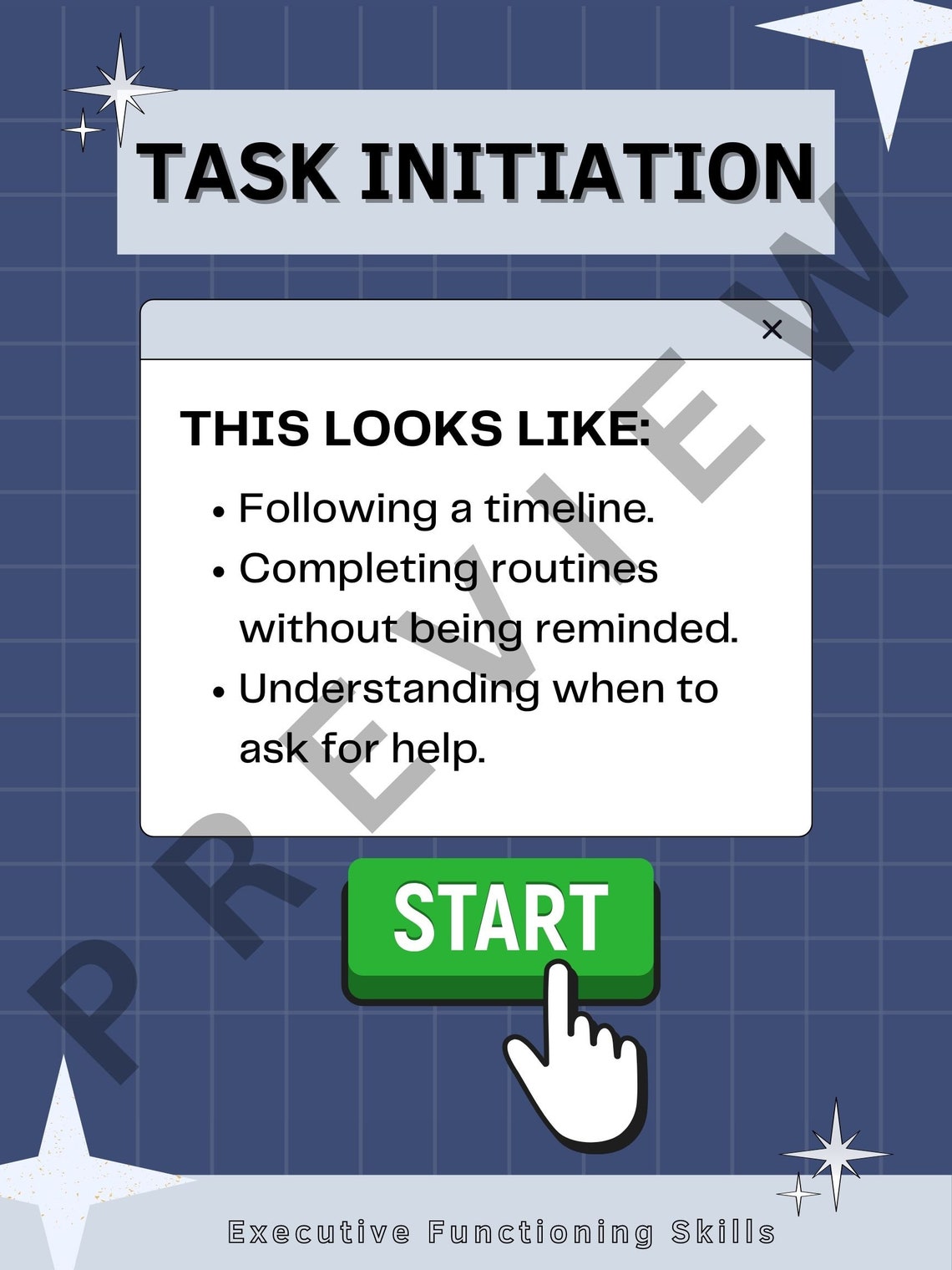 Executive Function Posters - Etsy