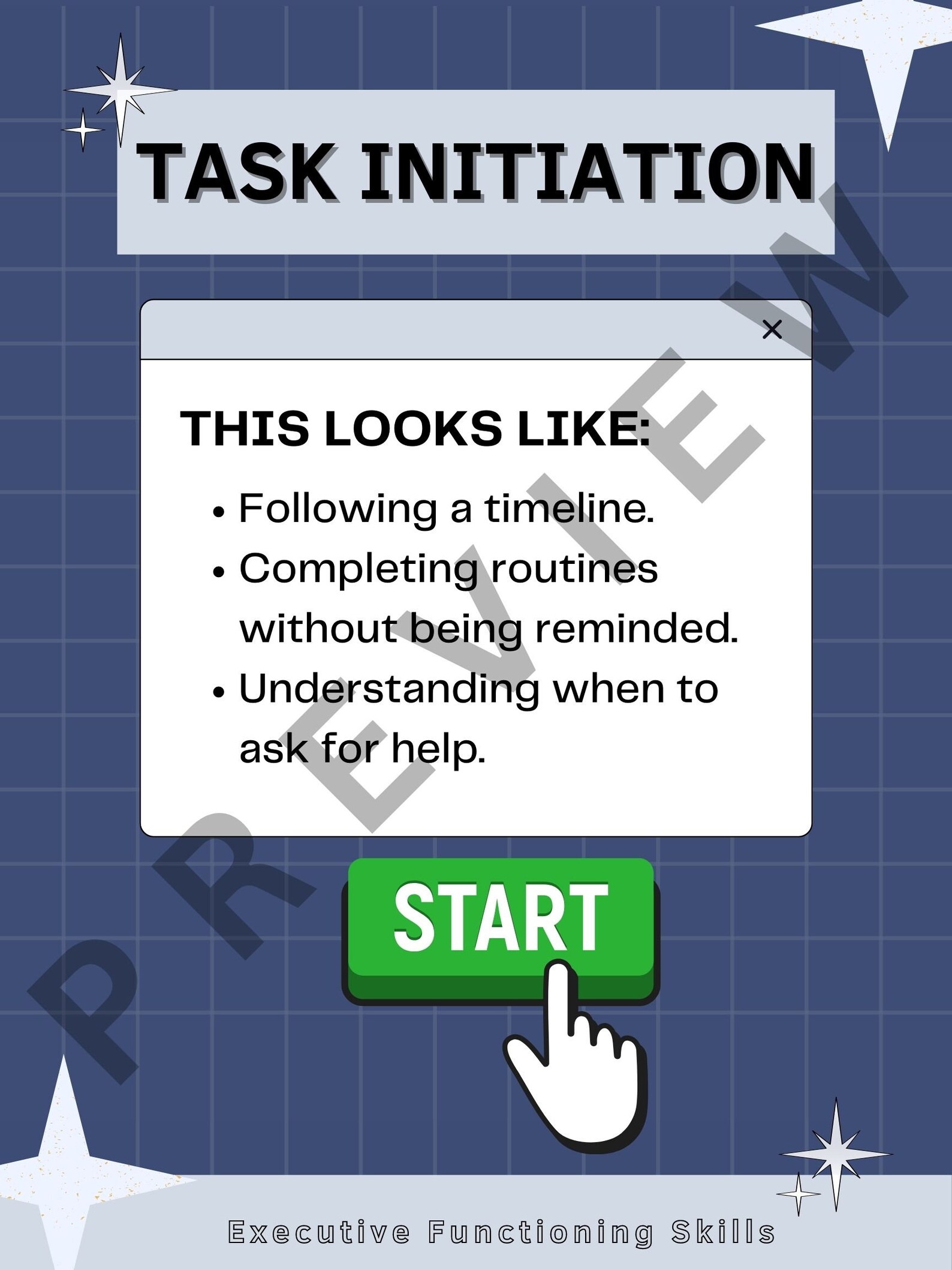 Executive Function Posters - Etsy