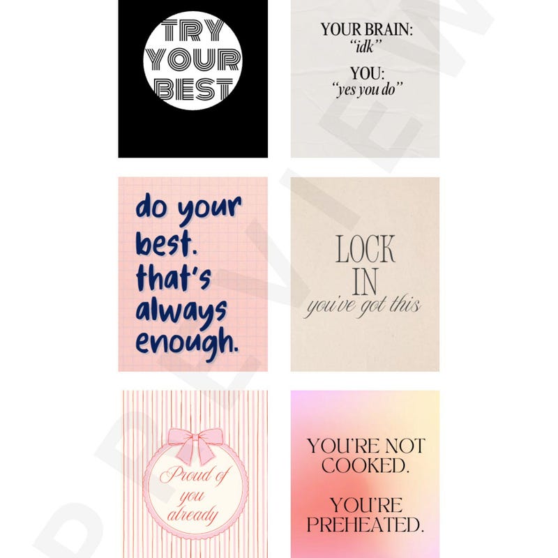 Test Motivation Posters - Etsy