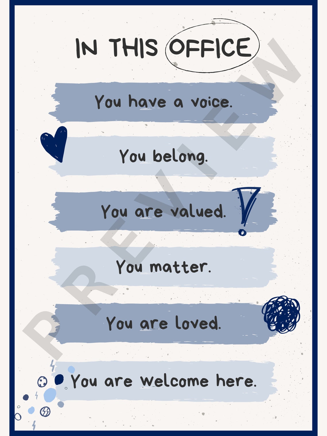 Counseling Office Poster - Etsy