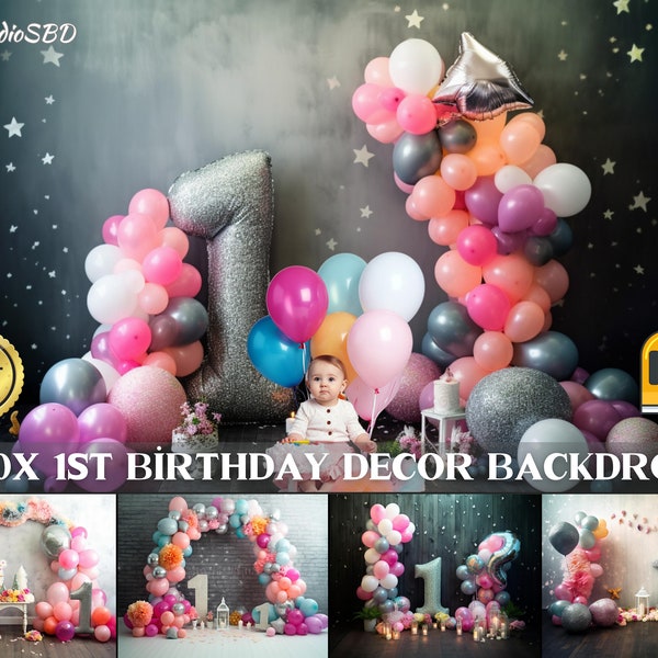 1st Birthday Backdrop - Etsy