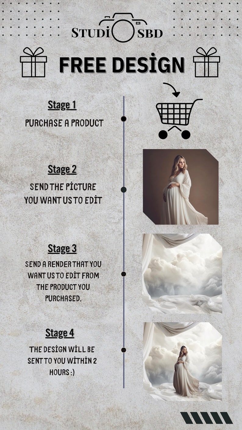 14X White Flowy Fabric Backdrop Overlays, Silk Digital Backdrops ...