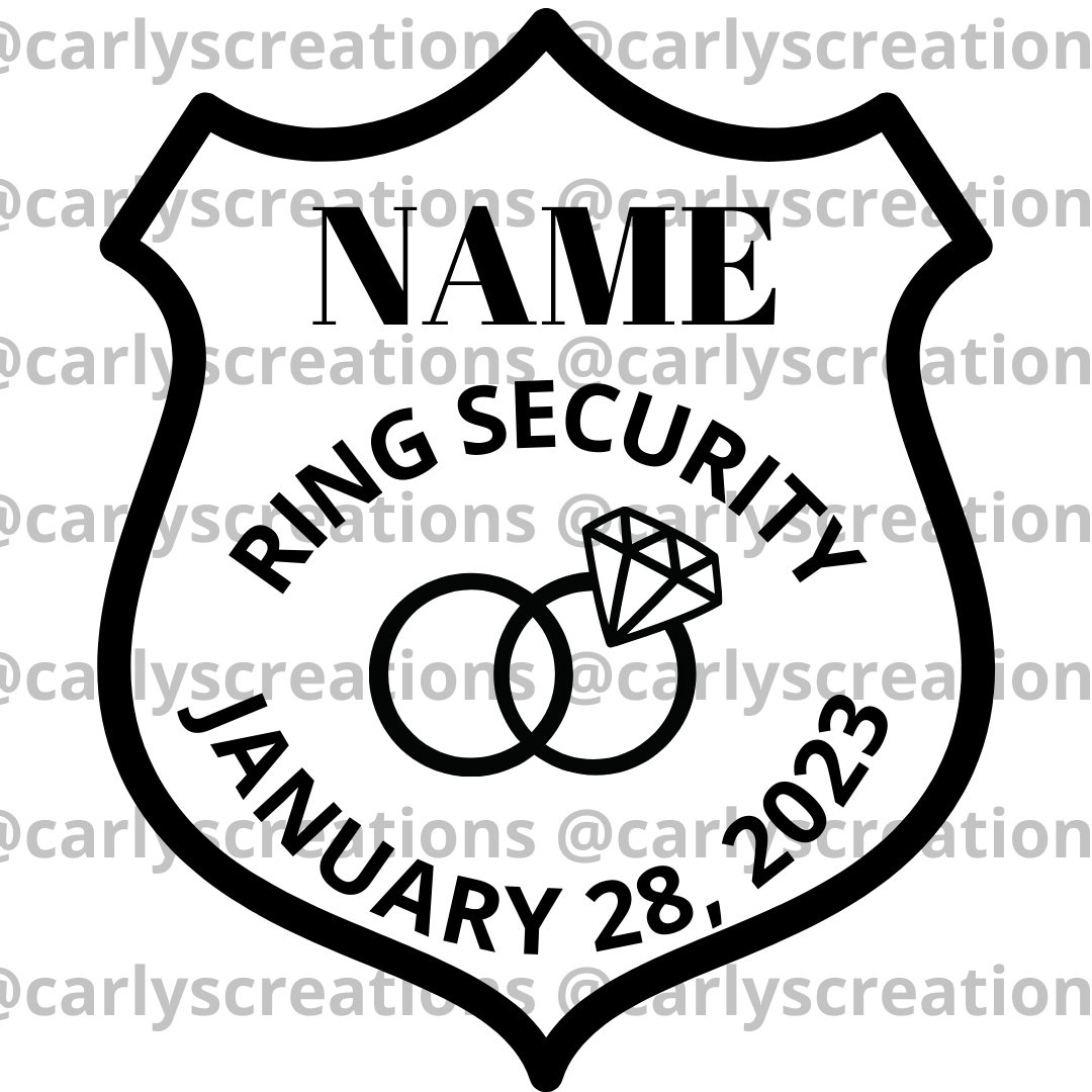 Wedding Ring Security PNG - Etsy