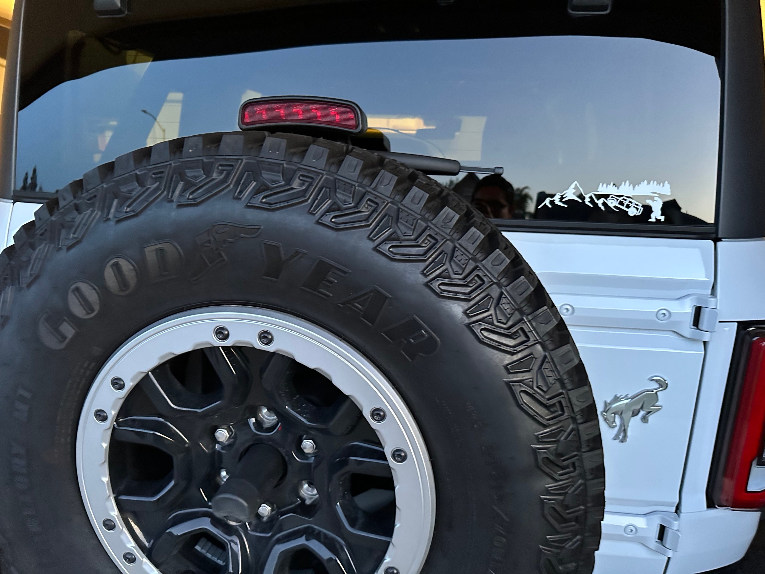 Sasquatch Ford Bronco Decal - Ford Decal - Ford Bronco Sticker - Big ...