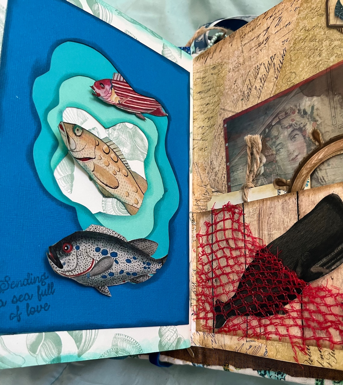 Ocean Junk Journal - Etsy