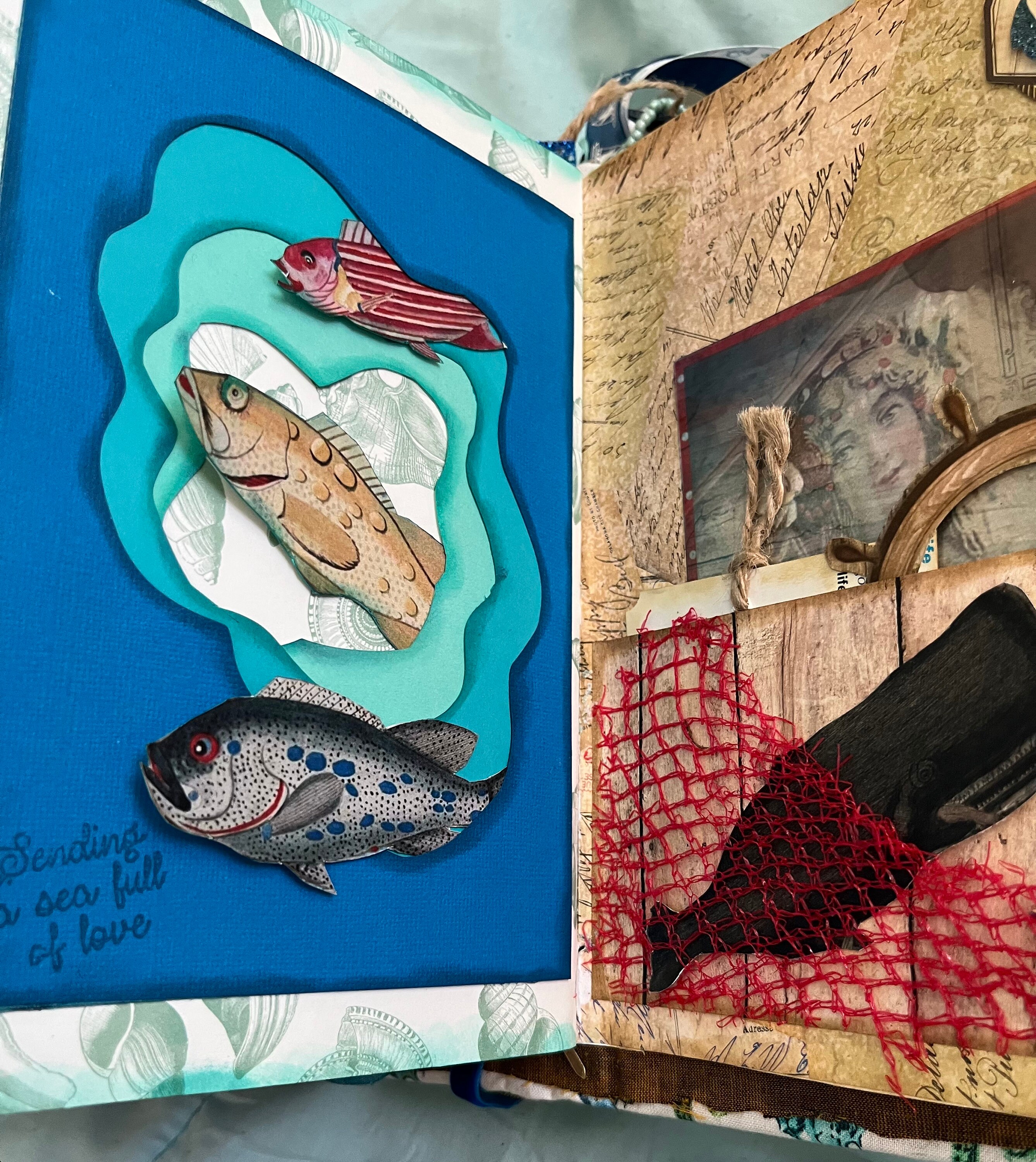 Ocean Junk Journal - Etsy