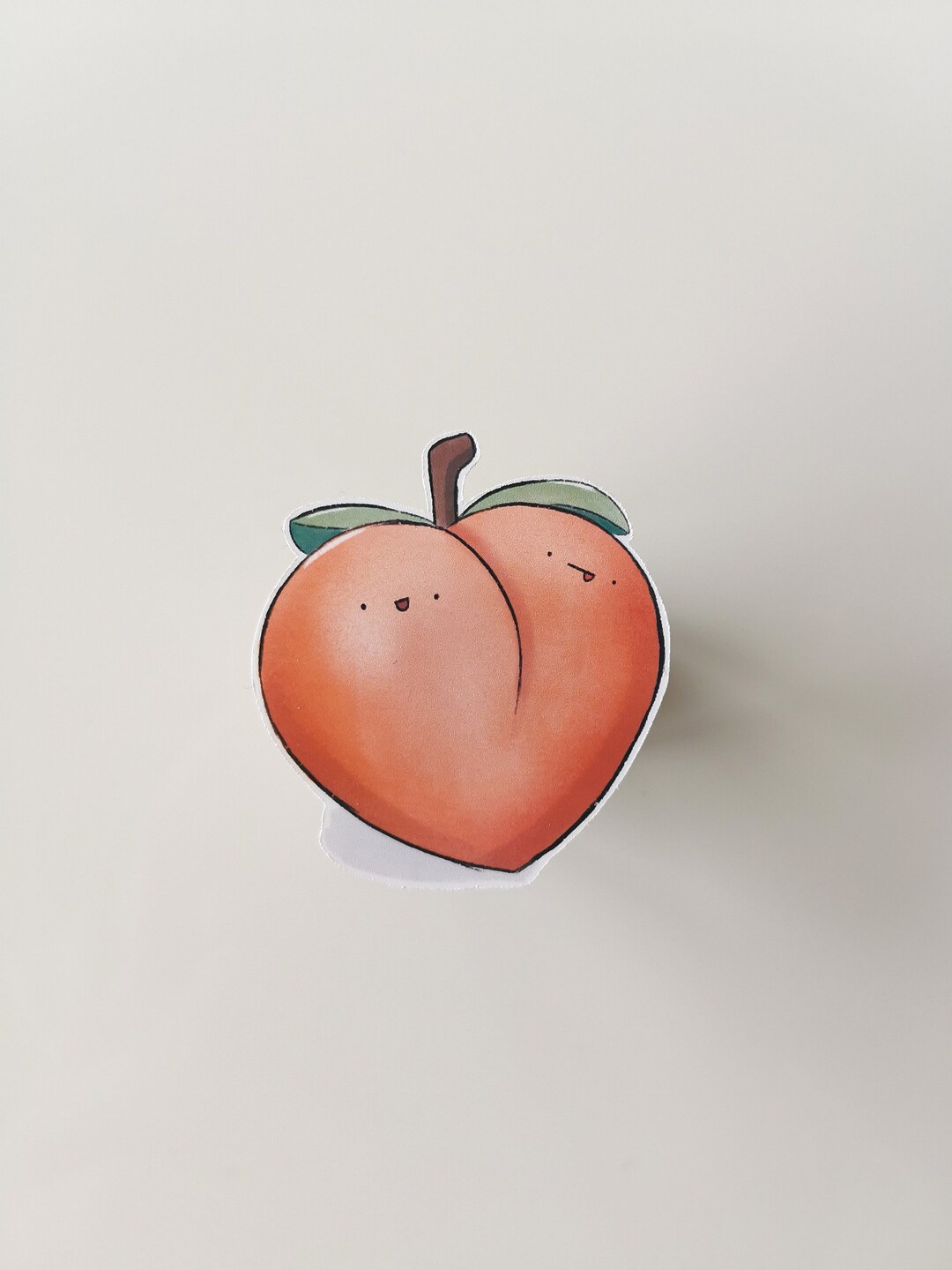Peach Love / Die Cut Sticker / Bullet Journal Sticker / Fruit Stickers ...
