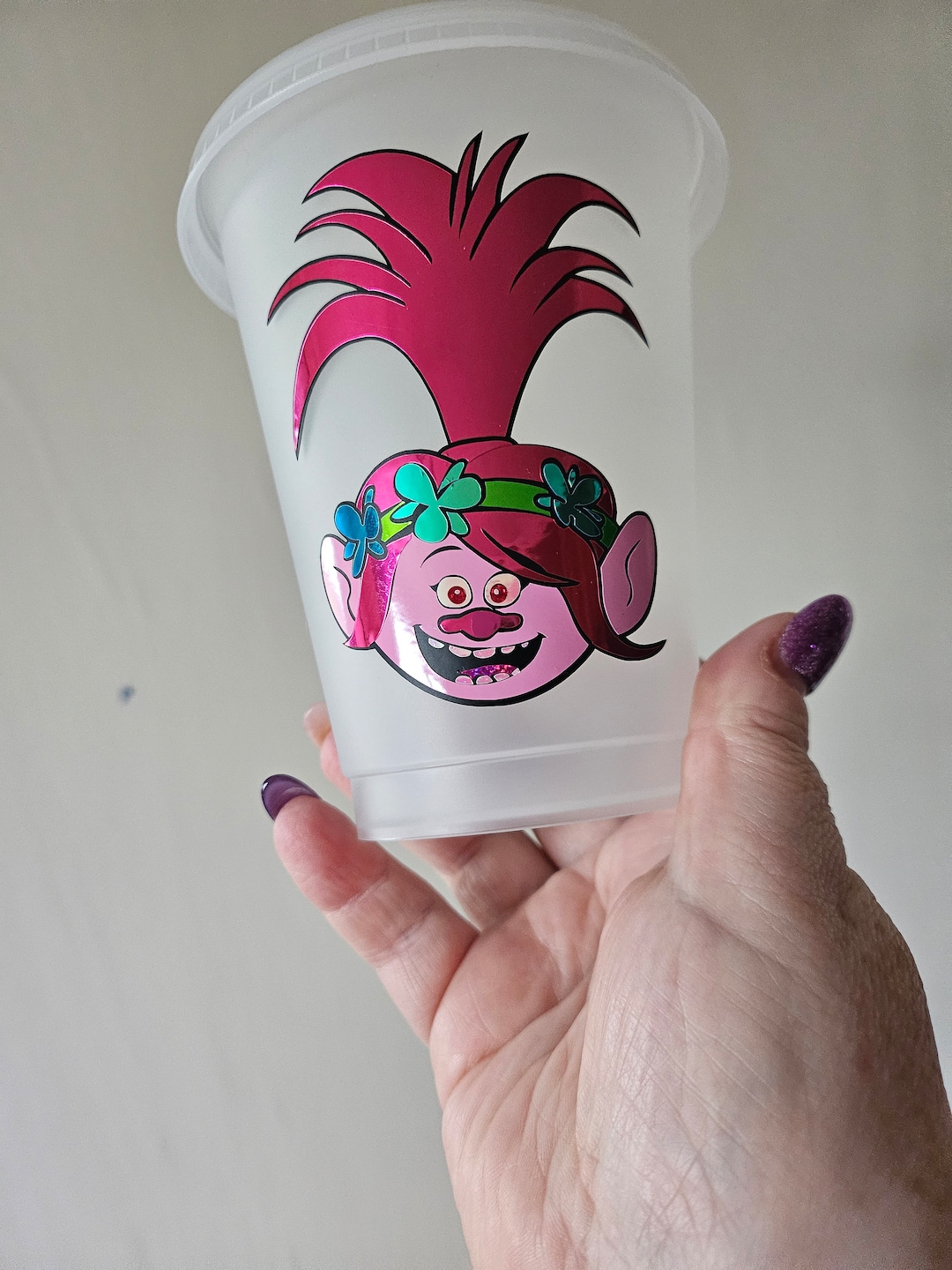 Trolls Character 16oz Cold Cup - Etsy