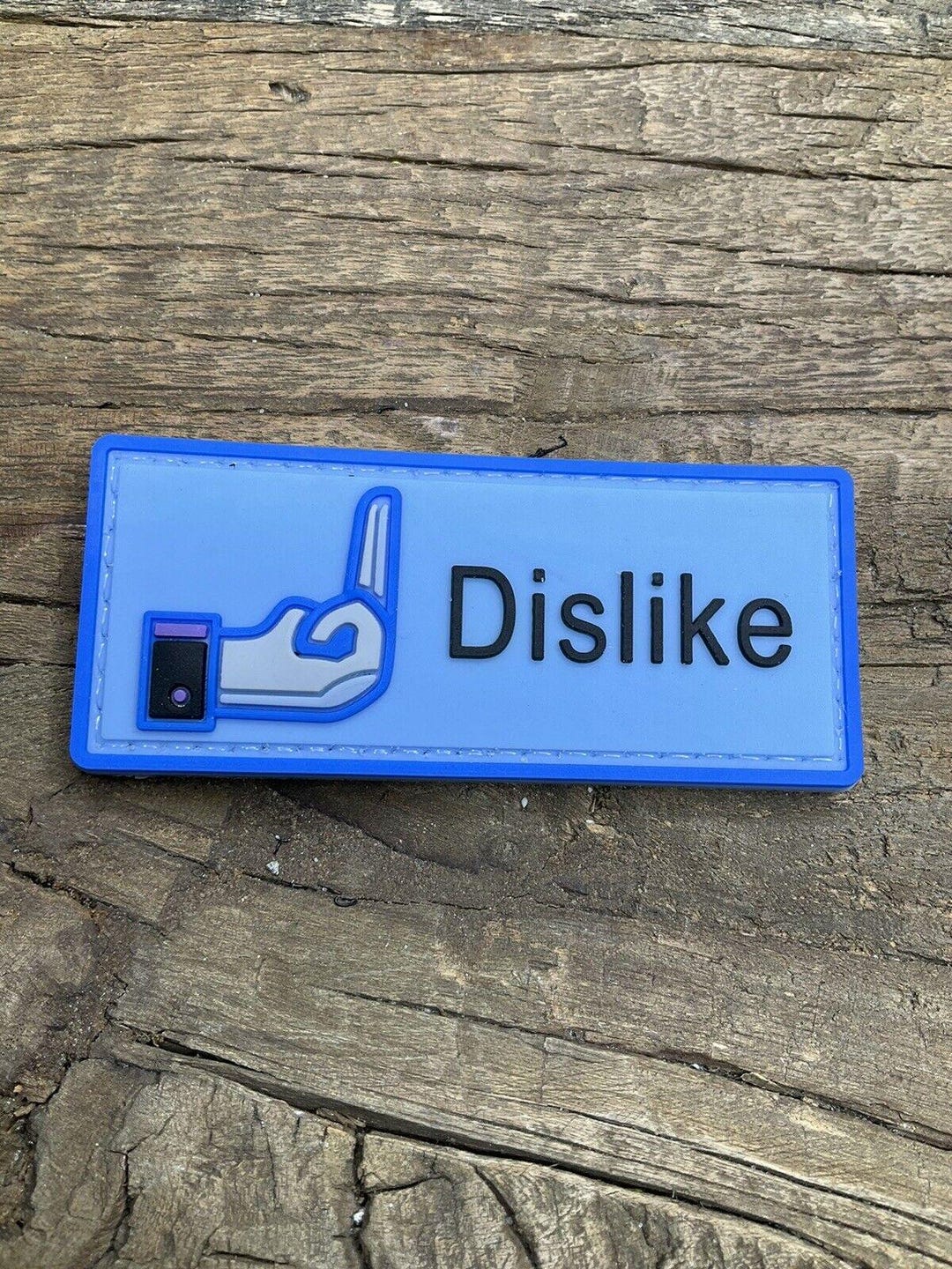 Patch PVC Tactical Morale HOOK-3D PVC Dislike Like Comedy Humor Middle ...
