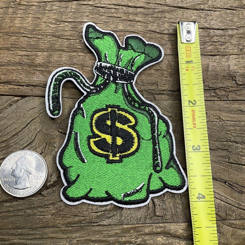 Money Bag Patch - Etsy