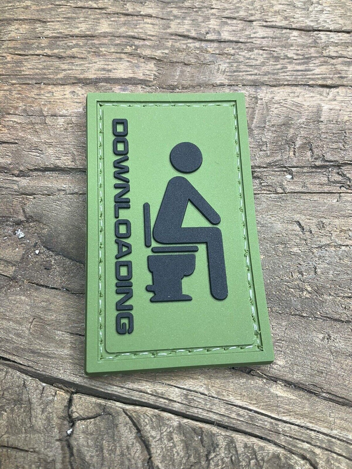 Patch PVC Tactical Morale HOOK-3D PVC Rubber Downloading Comedy Sit ...