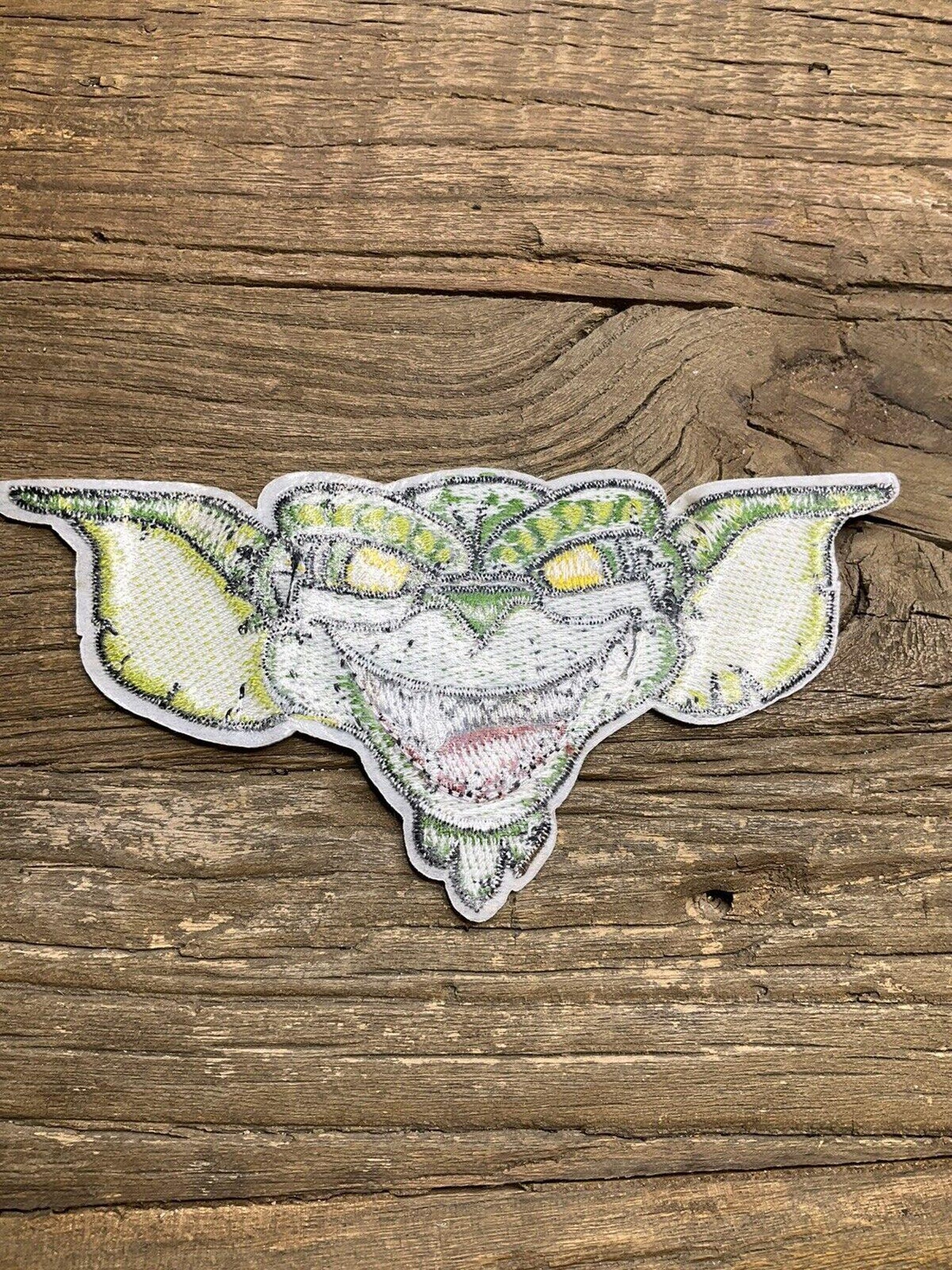 Embroidered Patch Iron on Gremlin Mogadi Chris Columbus Scary - Etsy