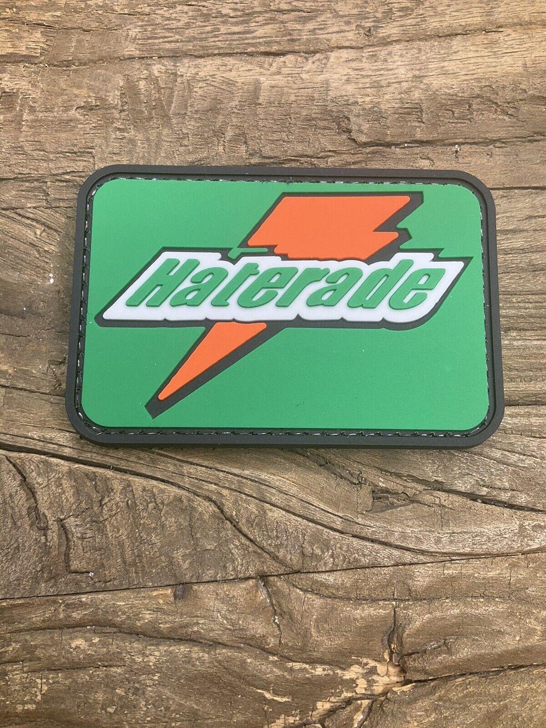 Patch PVC Tactical Morale HOOK-3D PVC Rubber Haterade Gatorade Hater - Etsy