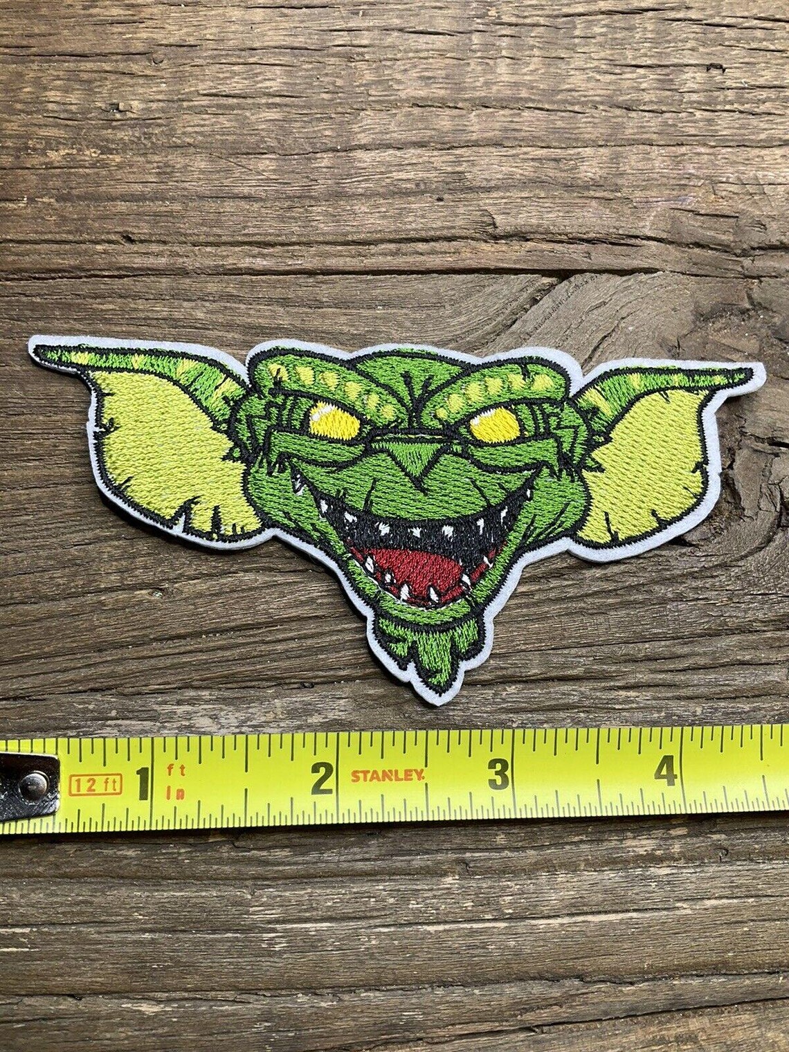 Embroidered Patch Iron on Gremlin Mogadi Chris Columbus Scary - Etsy