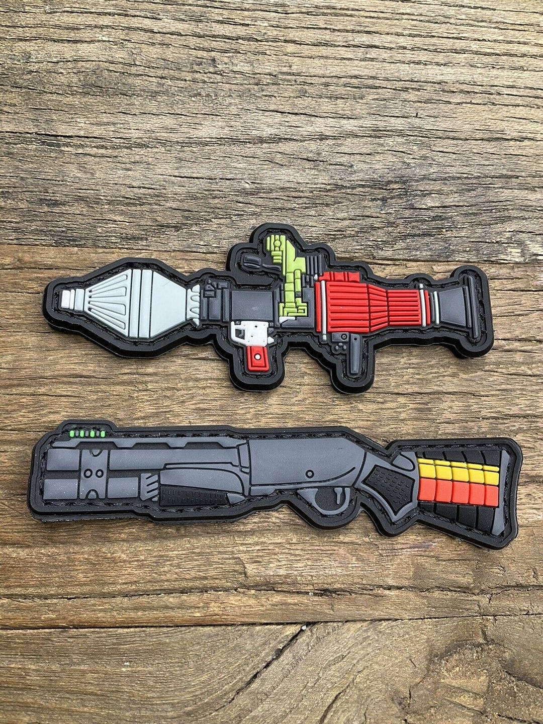 Patch PVC Tactical Morale HOOK-3D PVC Shotgun Rocket Launcher Grenade 2 Patches - Etsy