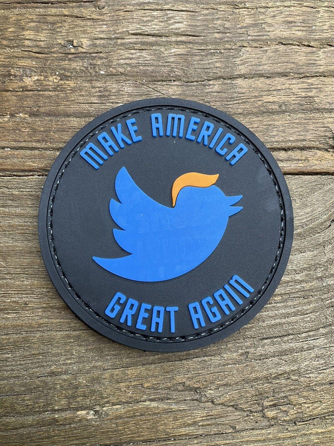 Patch PVC Hook 3D PVC TRUMP Make America Great Again - Etsy